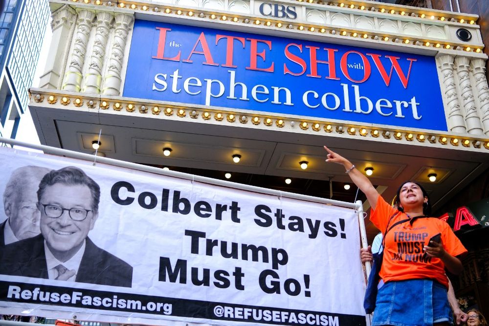 Stephen Colbert apuntó contra Trump tras el anuncio del fin de The Late Show y respondió al ...