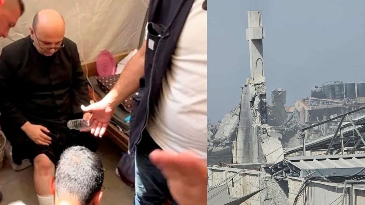 Quién es Gabriel Romanelli, el cura argentino herido en Gaza