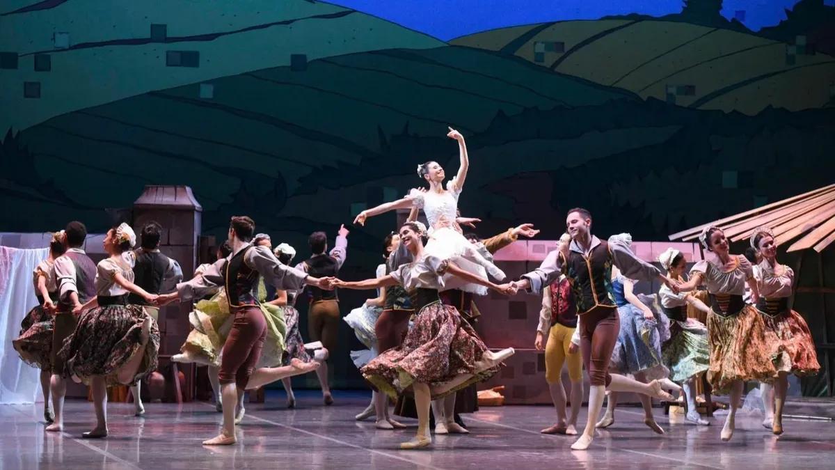 El Ballet Nacional del Sodre estrena La fille mal gardeé, un título ...