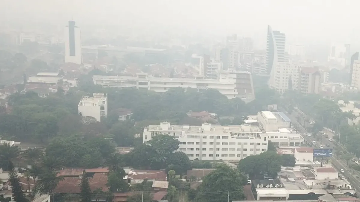 Los incendios forestales rodean y llenan de humo a la ciudad más ...