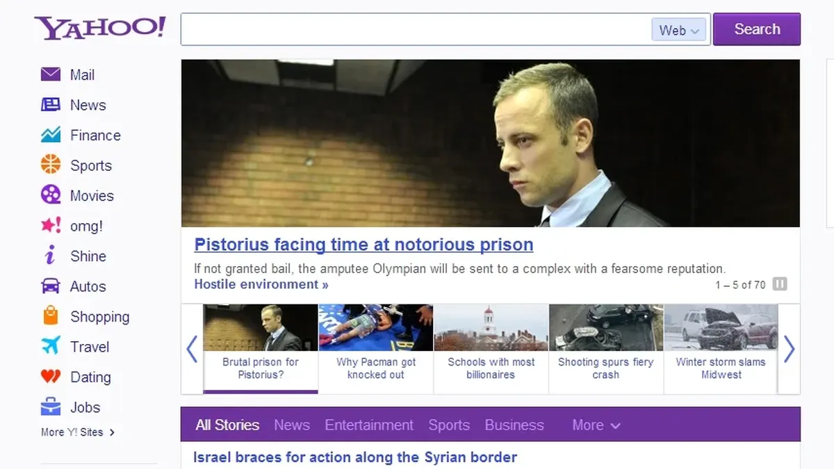 Yahoo se inspira en Facebook para rediseñar su web