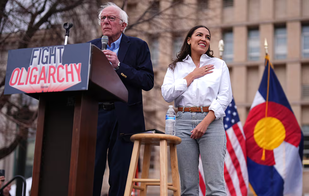 Combatir la oligarquía: la gira de Bernie Sanders y AOC que movilizó a ...