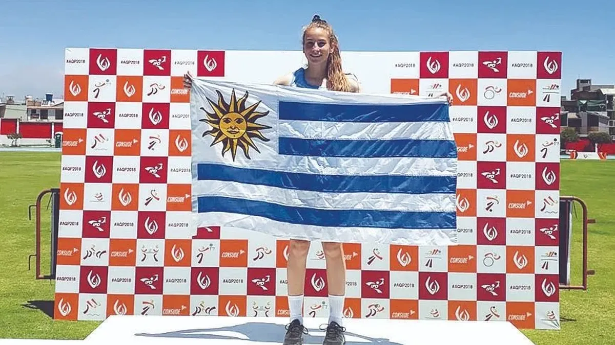 Manuela Rotundo, oro, récord en jabalina y mucho futuro