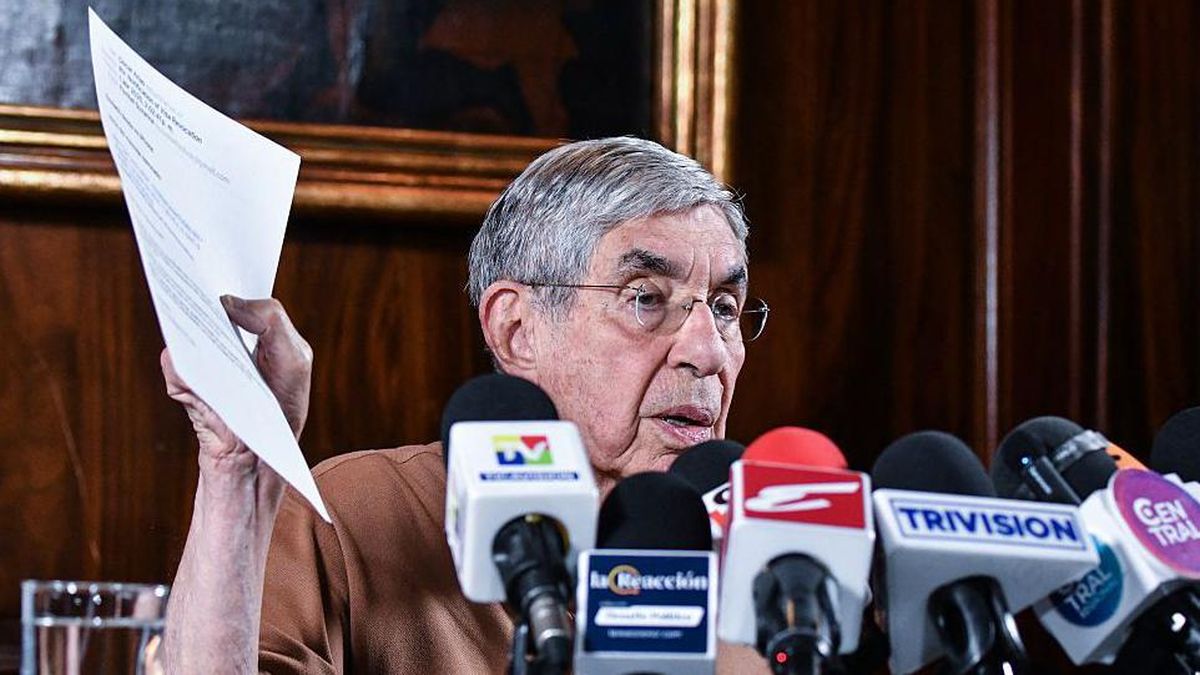 No me van a silenciar: el premio Nobel costarricense Oscar Arias ...