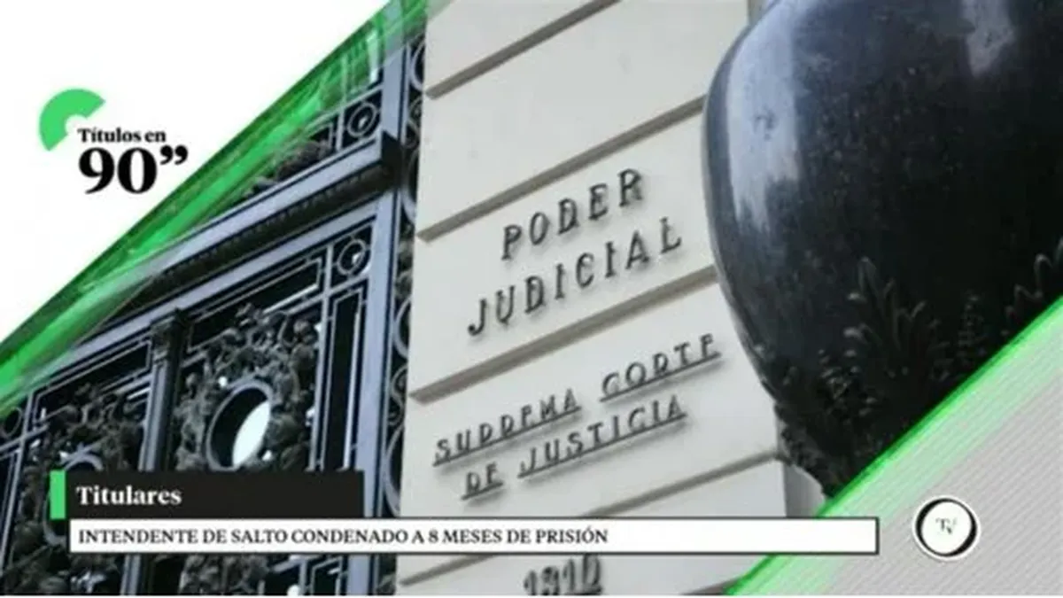 Intendente de Salto condenado a 8 meses de prisión