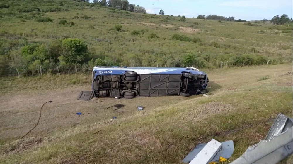 Seis pasajeros están internados tras el accidente del ómnibus de Copsa