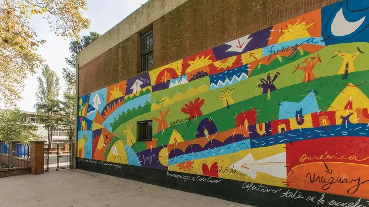 El arte mural de Coco Cano
