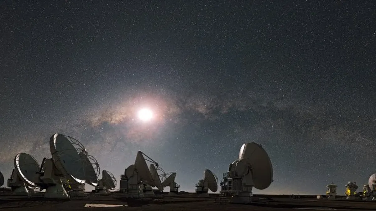 Radiotelescopio Chileno Alma Descubre Galaxias Monstruosas