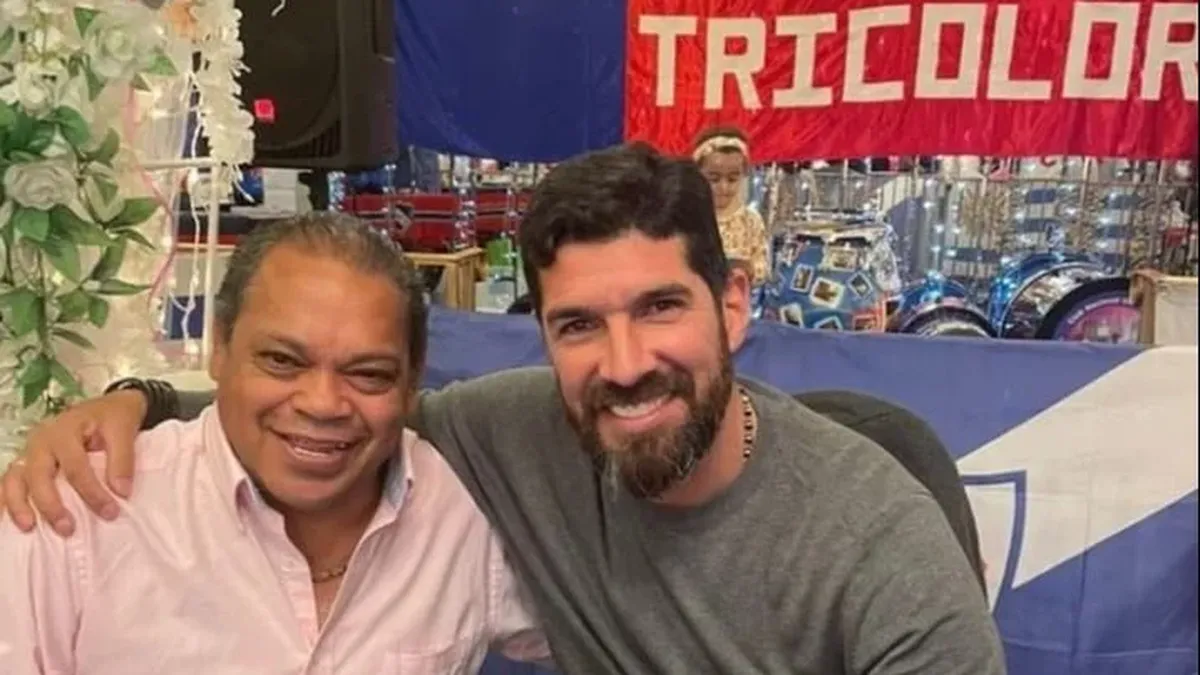 La felicidad de Abreu con el histórico Pintos Saldanha en el homenaje ...