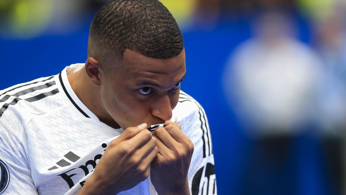 Kylian Mbappé y una presentación histórica con el Real Madrid en el ...