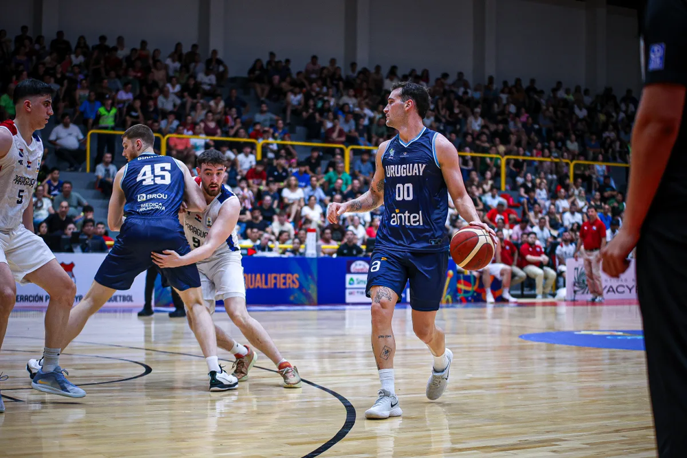 Uruguay derrotó 86-69 a Paraguay y se clasificó a la AmeriCup de básquetbol de Nicaragua 2025