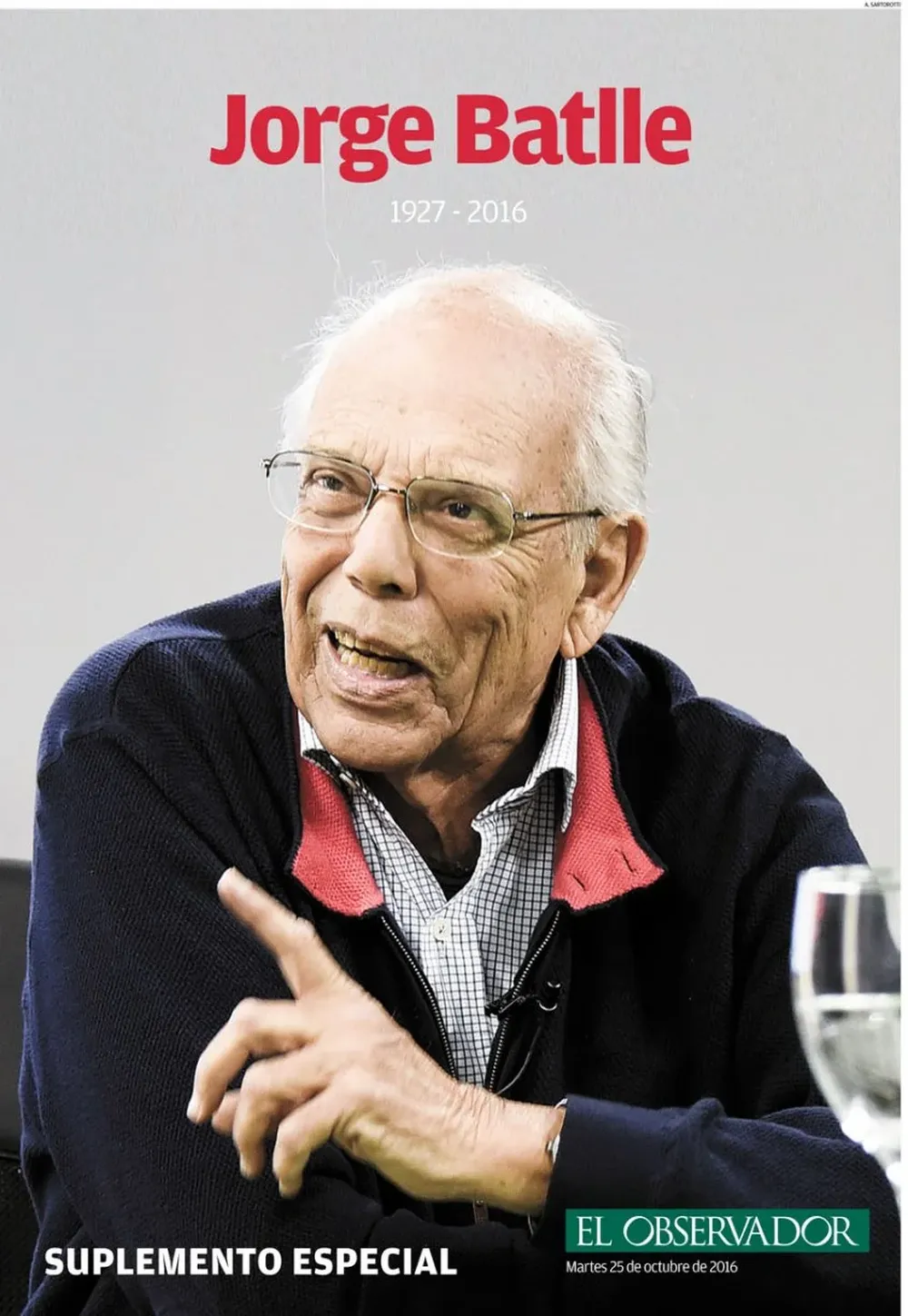La vida de Jorge Batlle en una cobertura especial