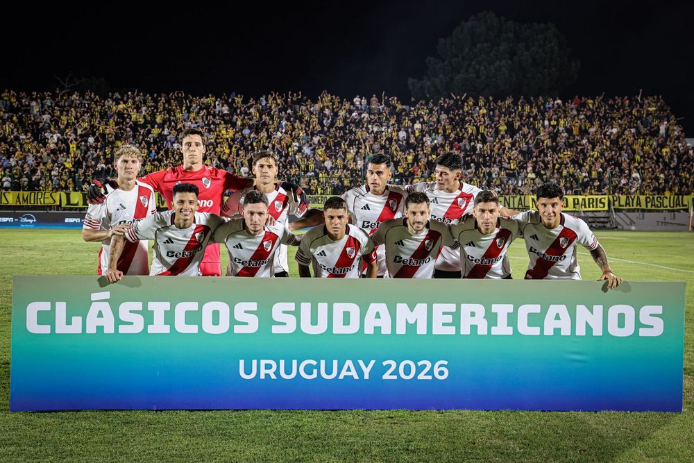 Peñarol 0 (2)-0 (4) River Plate por la Serie Río de la Plata: el ...