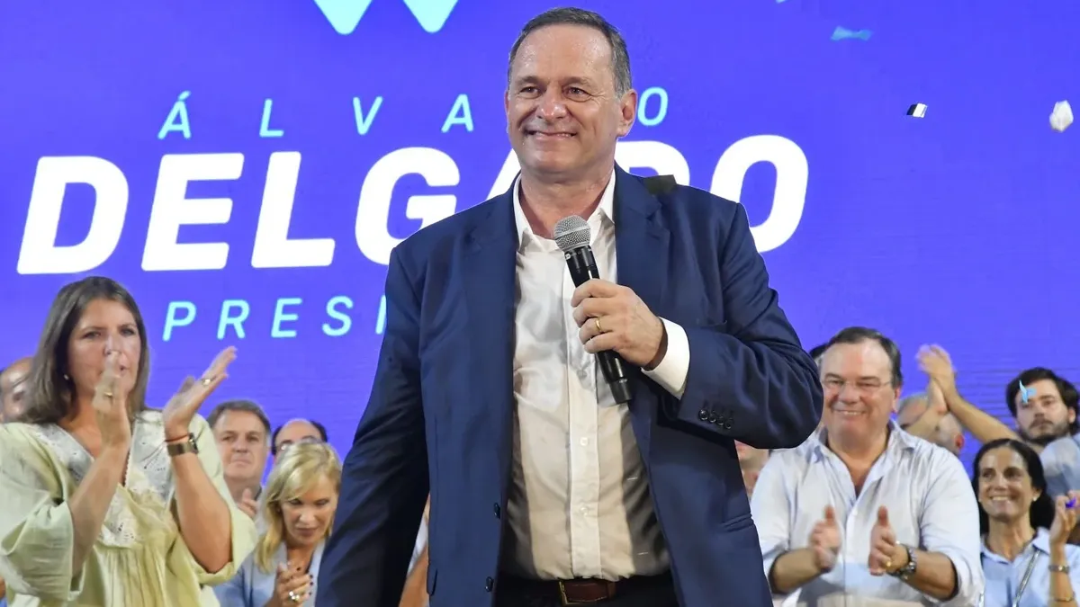 Álvaro Delgado negó haber roto la veda electoral y apuntó contra el ...