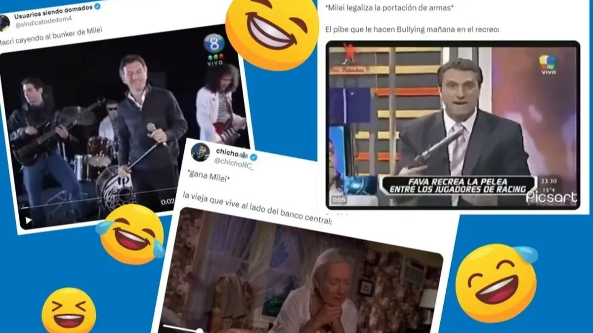 Los memes de la victoria de Milei: Macri, Wos y las bombas al Banco Central