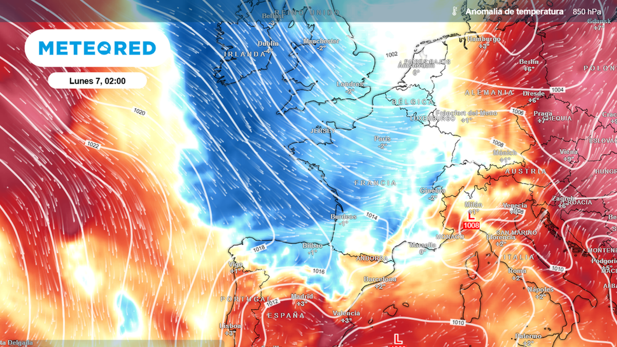 Una inesperada masa de aire polar le hace frente a la ola de calor en ...