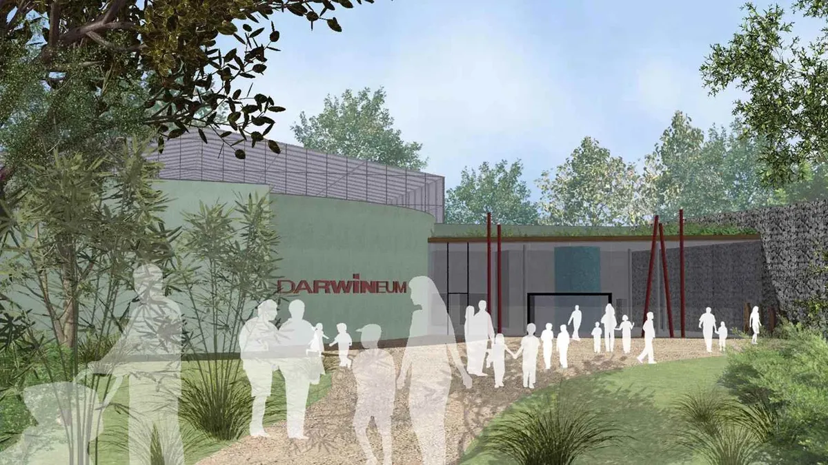 El tataranieto de Darwin abre el Darwineum