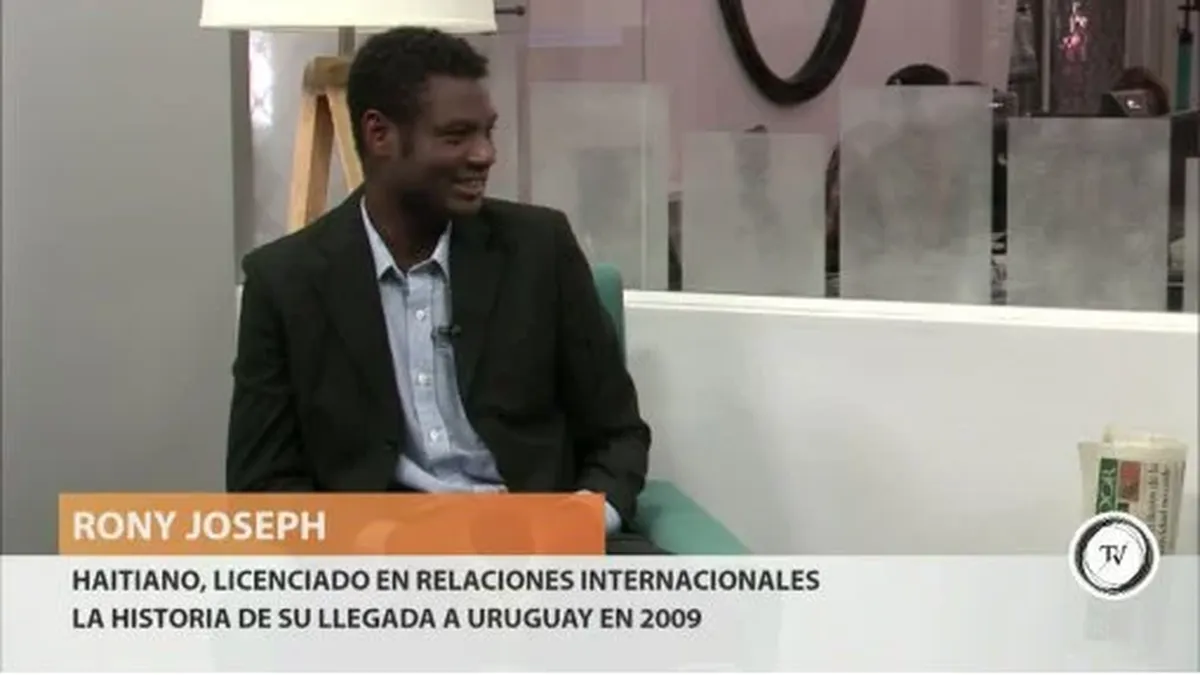 Del norte de Haití a Montevideo, la historia de Rony Joseph