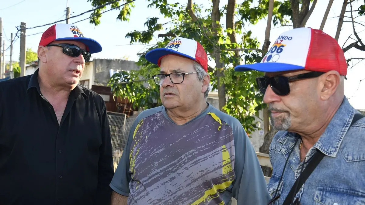 Gustavo Pato Torena, Yesty Prieto, Rolando Paz y Miguel Ángel Muniz ...