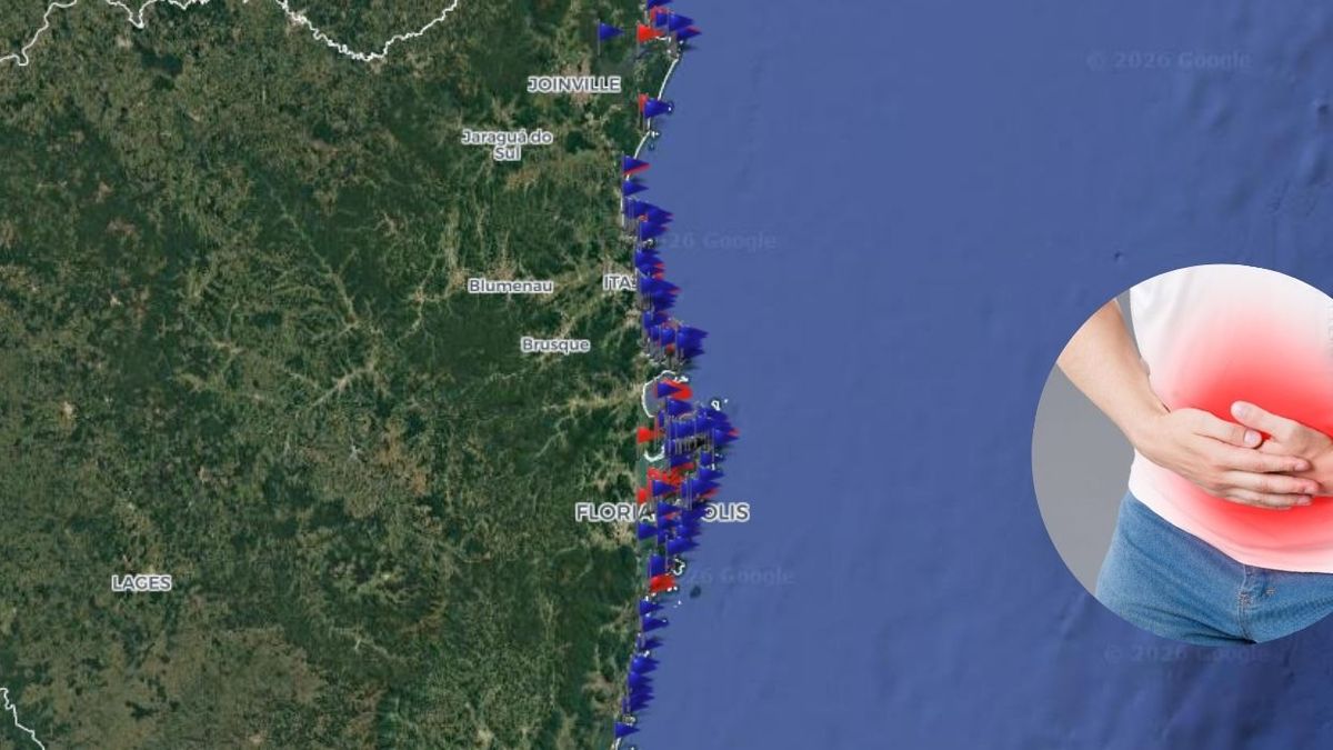 MAPA | Bajo alerta por brote de gastroenteritis, estas son las playas ...