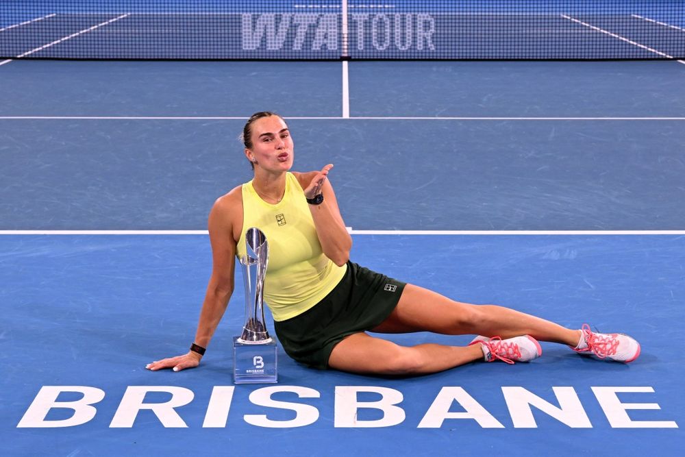 La razón por la que Aryna Sabalenka se besó los bíceps tras ganarle la ...