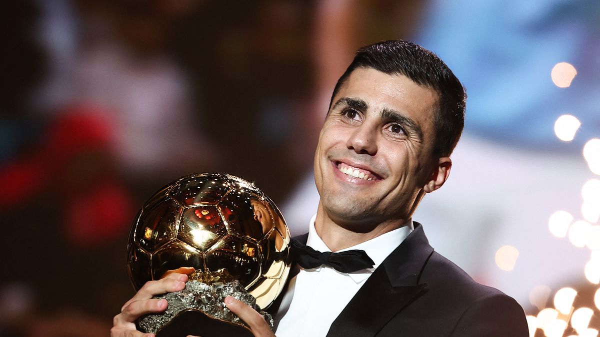 Rodri y Aitana Bonmatí se quedaron con el Balón de Oro la noche que se ausentaron Vinicius y ...