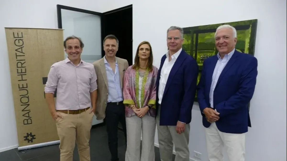 Punta del Este: Banque Heritage realizó un exclusivo brindis en Manantiales