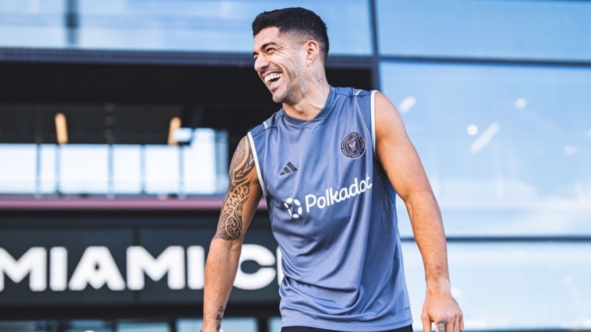 Luis Suárez regresó al entrenamiento en Inter Miami y recibió una buena ...