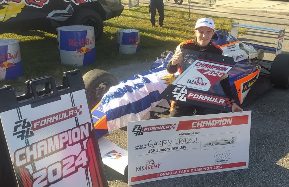 Gastón Irazu, un triunfo enorme que Ilumina al automovilismo uruguayo ...