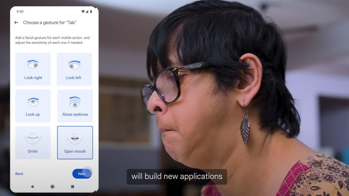 Movimientos faciales para controlar el celular: así funciona Project Gameface de Google