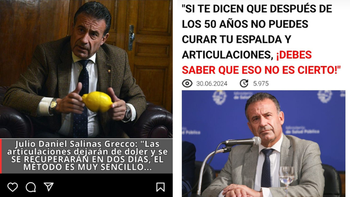 Daniel Salinas volvió a denunciar que utilizan su imagen para estafar en redes sociales