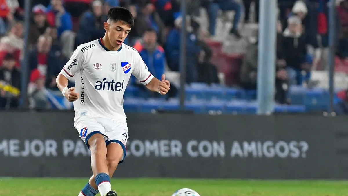 El juvenil de Nacional, Thiago Helguera, ya está en la órbita de un ...