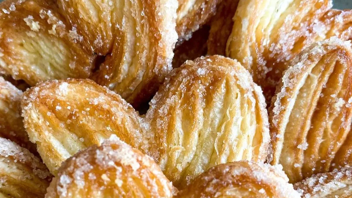 Cómo preparar palmitas, un dulce ideal para tu próxima merienda