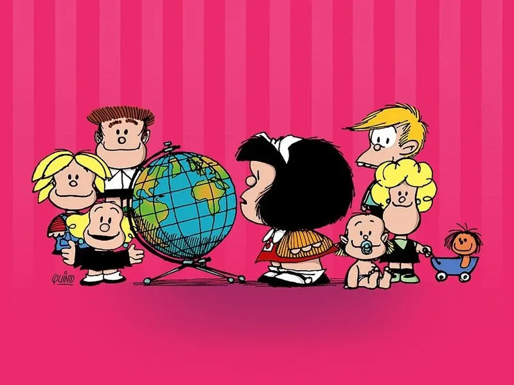 Mafalda el maravilloso personaje de Quino, llega a sus 60 años