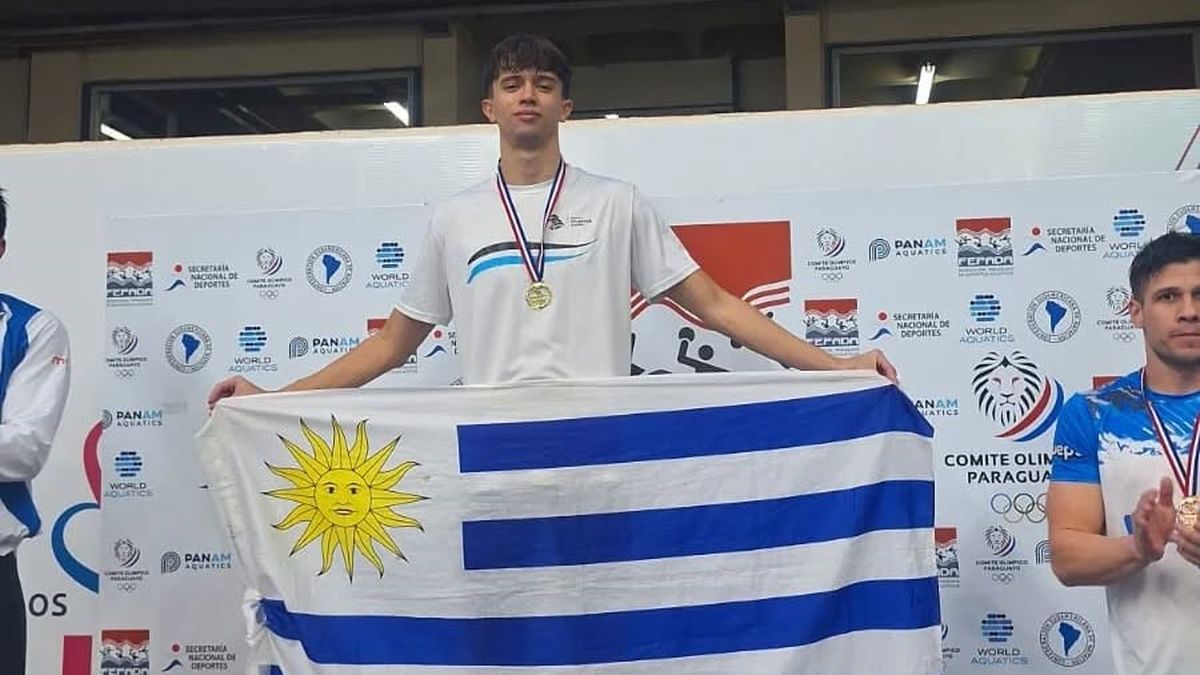 Brillante Diego Aranda: récord nacional absoluto y récord sudamericano juvenil en 50 m libre de ...