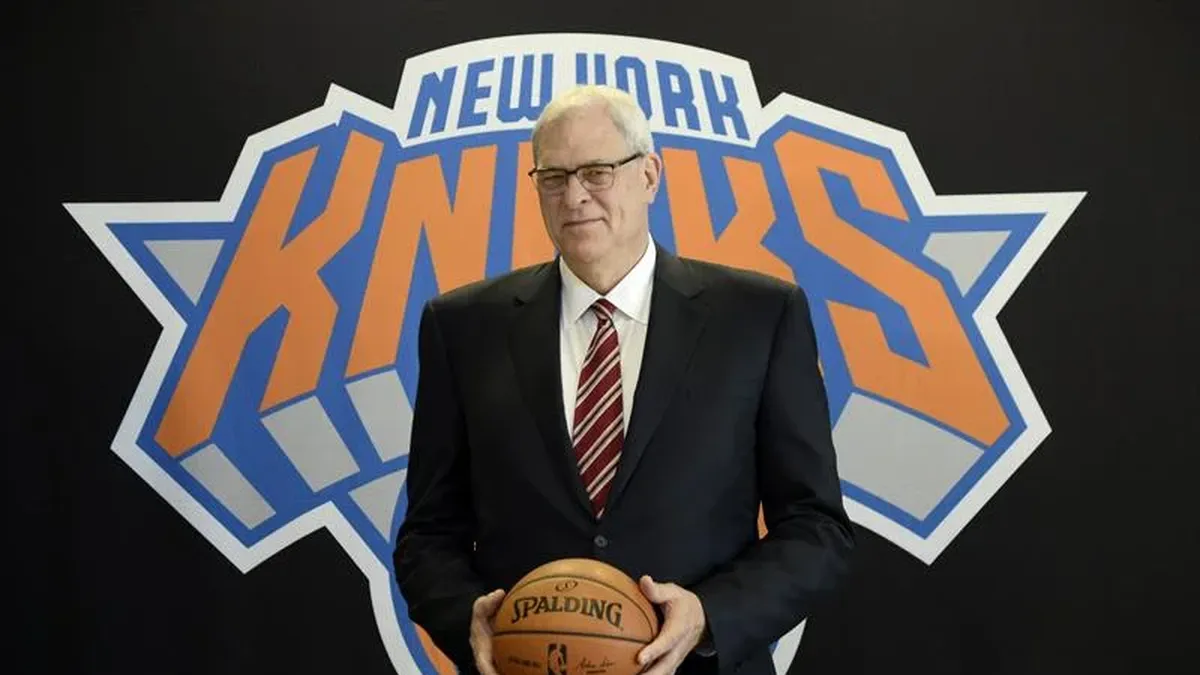 Phil Jackson fue presentado en los Knicks