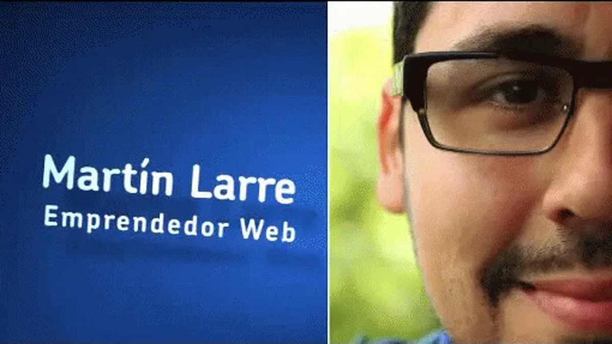 Martin Larre. Emprendedor web.