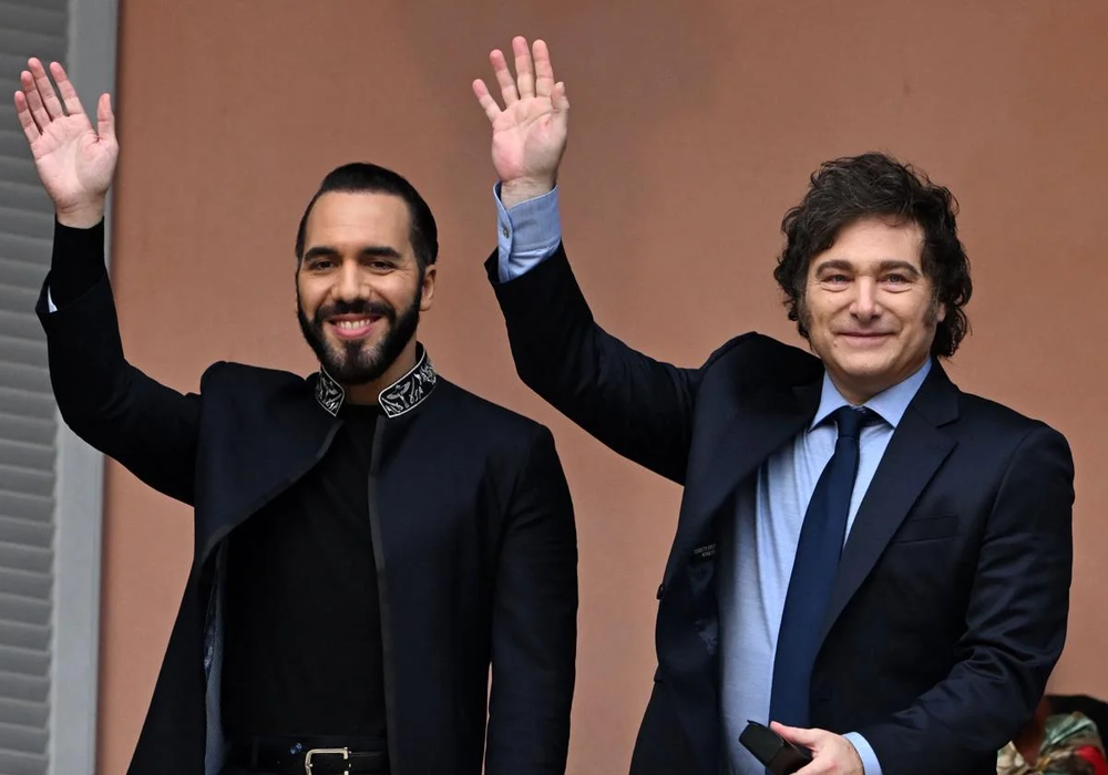 El Salvador promueve su modelo en Miami con elogios para Milei: Líderes ...