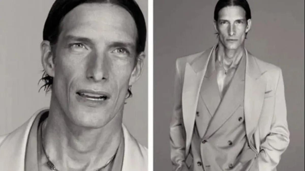 Iván de Pineda volvió a ser la cara de Versace 27 años después y se ... Iván de Pineda volvió a ser la cara de Versace 27 años después y se ...