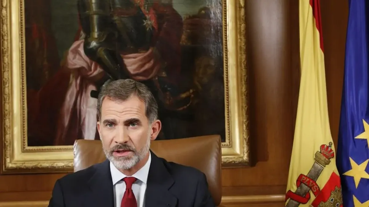 El bautismo político de Felipe VI