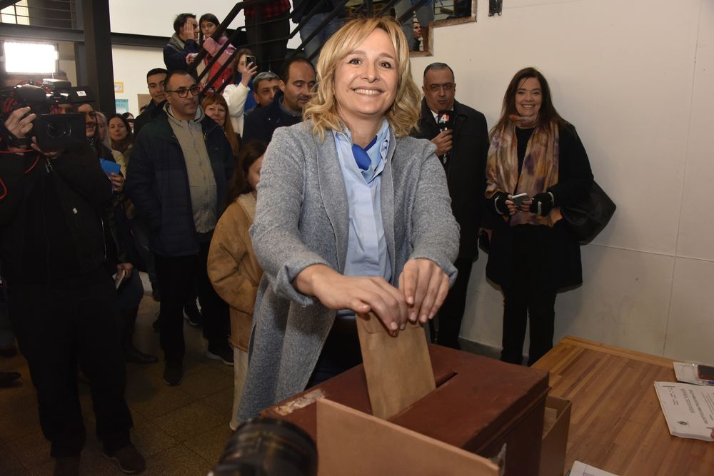 Laura Raffo votó y aseguró que sin lugar a dudas el Partido Nacional ...