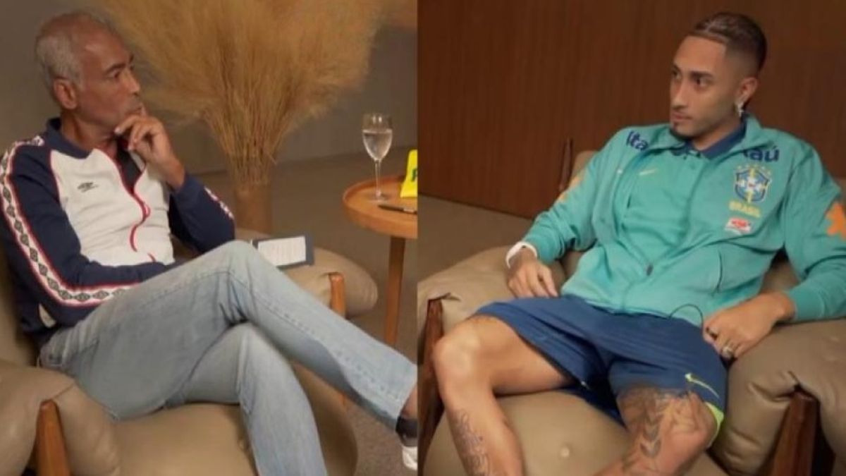 Raphinha calentó la previa del clásico Argentina vs Brasil en una ...