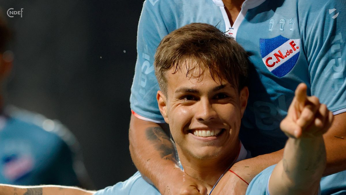 Beso al cielo: la dedicatoria especial de Jeremía Recoba tras su gol en ...