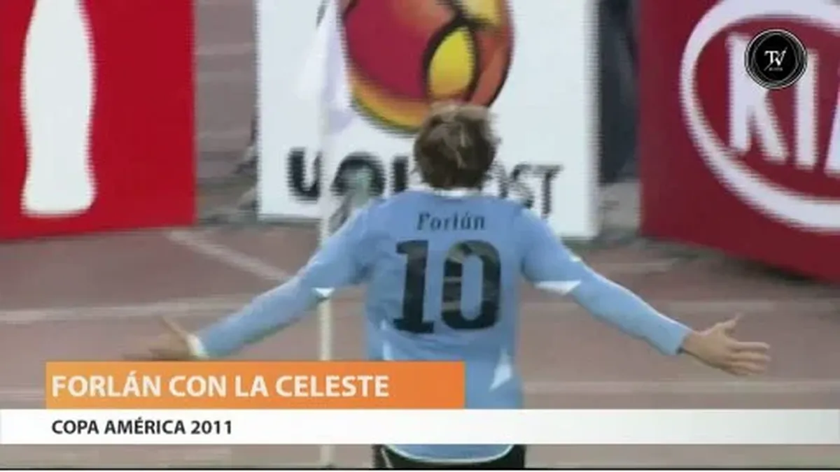 Cinco momentos de Forlán en la selección
