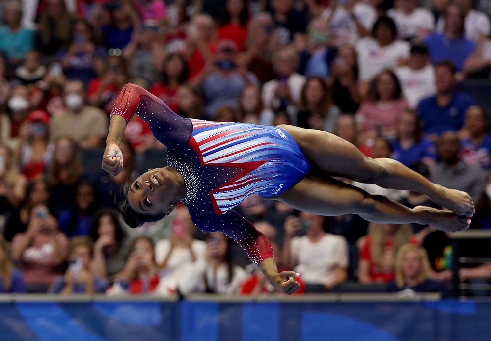 Mirá la impresionante rutina de Simone Biles, que se clasificó a los Juegos Olímpicos París 2024