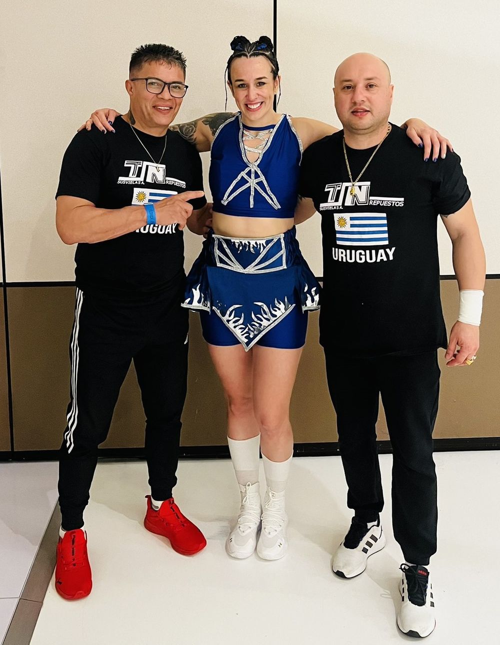 Chris Namús volvió a pelear luego de dos años; mirá cómo le fue a la boxeadora uruguaya