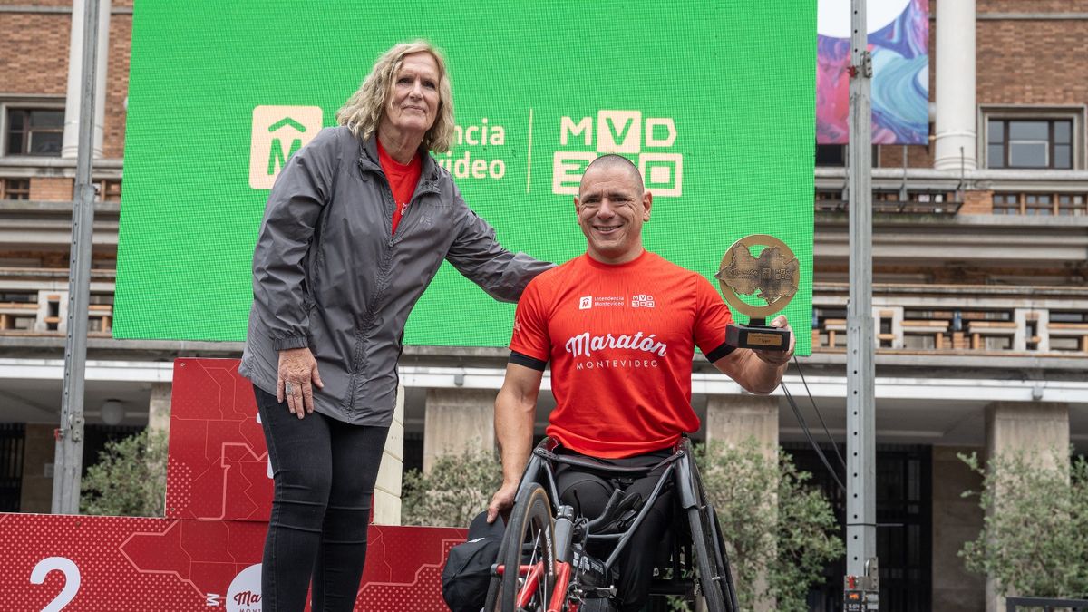 Cómo le fue al atleta paralímpico Eduardo Dutra en la Maratón de Montevideo y la buena noticia ...