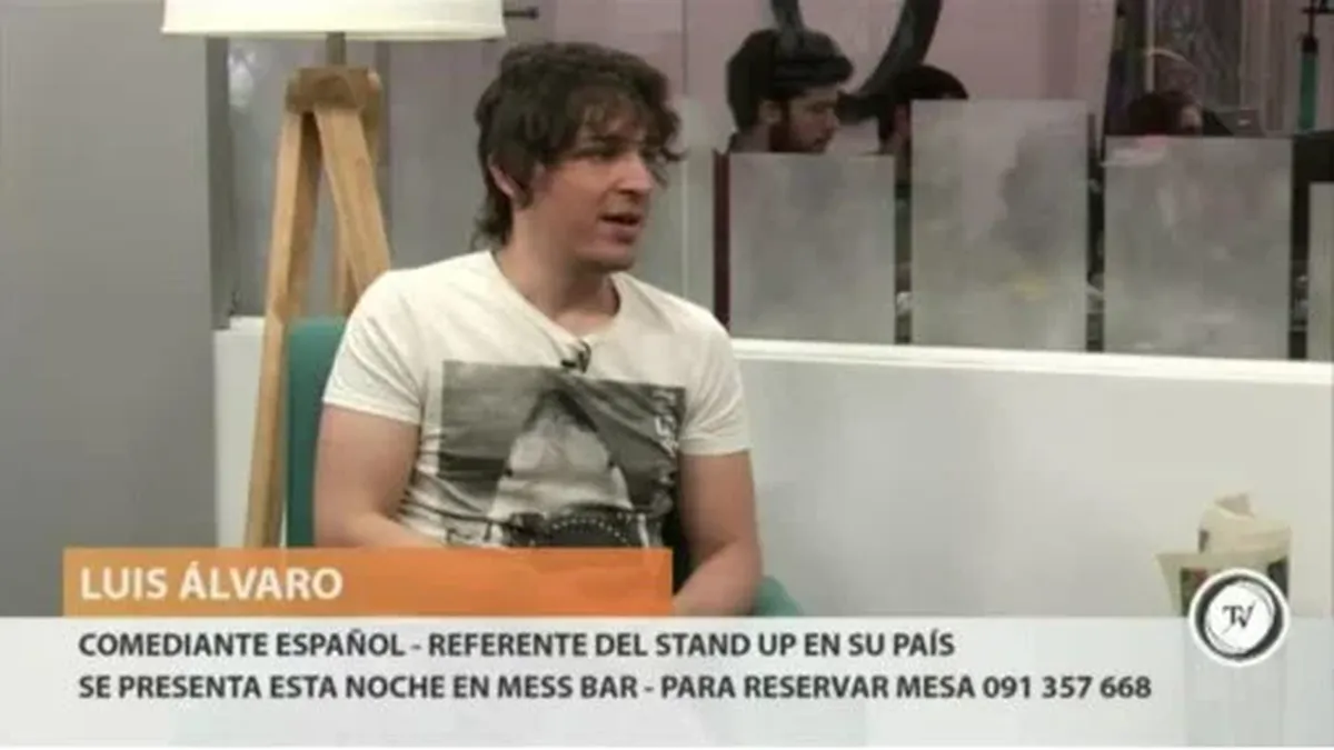 La tele ya no la ve nadie, internet es el futuro, dice Luis Alvaro, humorista español