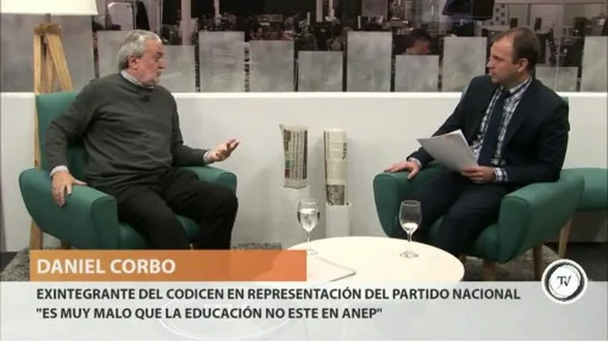Para Daniel Corbo es muy malo que la oposición no esté en ANEP