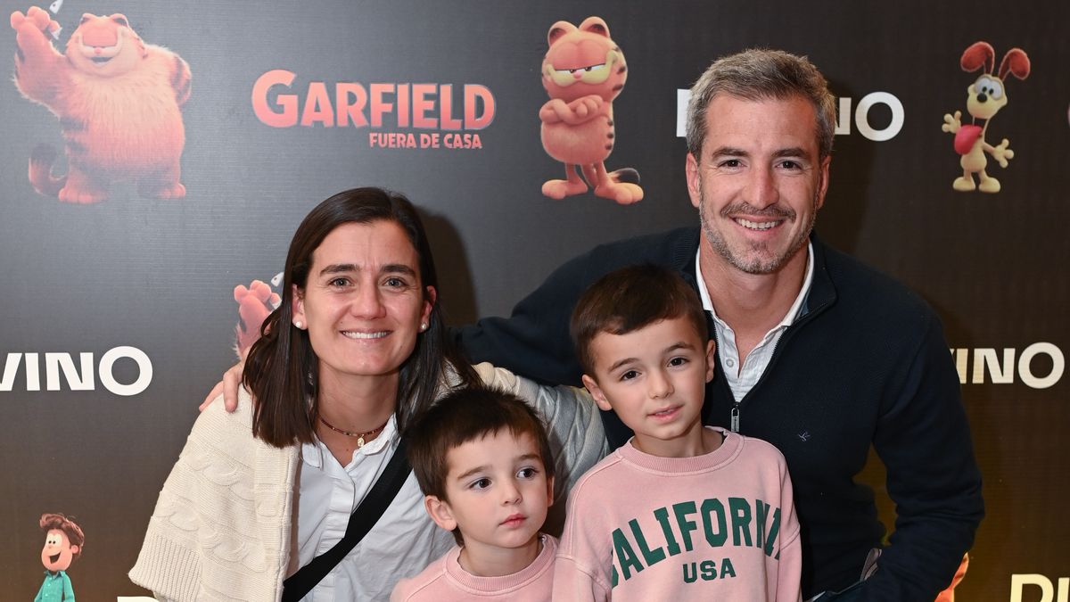 Divino presentó la avant premier de Garfield: fuera de casa